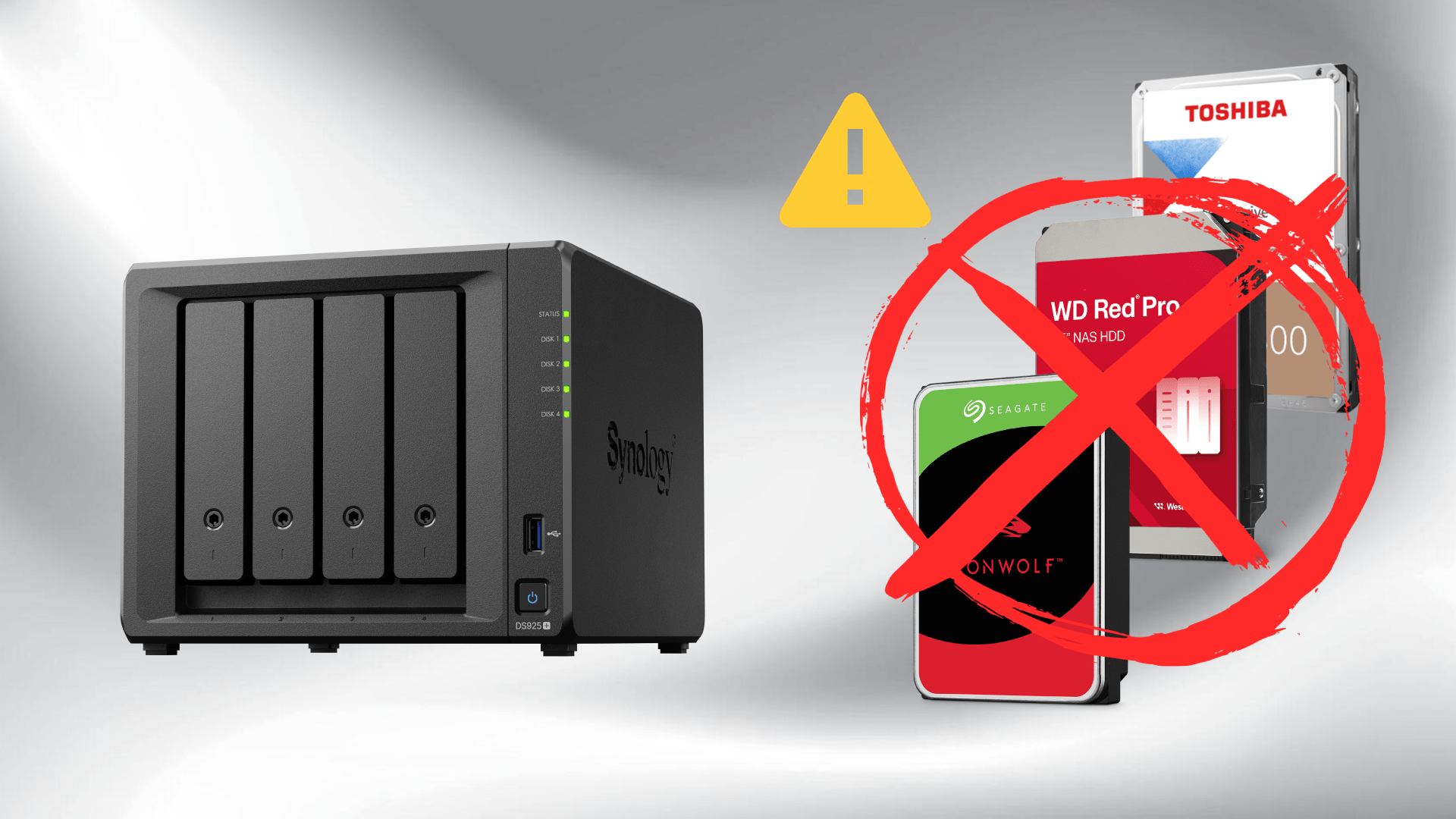 Synology Forces Proprietary Drives in 2025 NAS Models