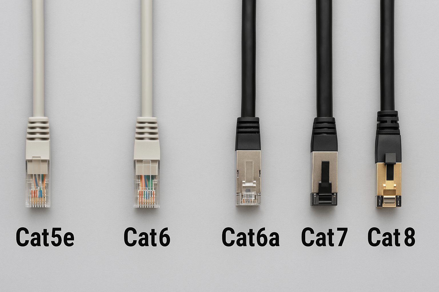 RJ45 Cat 6a vs Cat 7 vs Cat 8 Ethernet for Singapore Homes