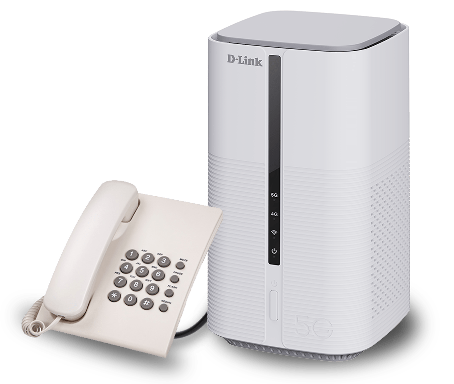 D-Link DWR-BE7200G 5G BE7200 Wi-Fi 7 Router Vo5G 2.5G Ports