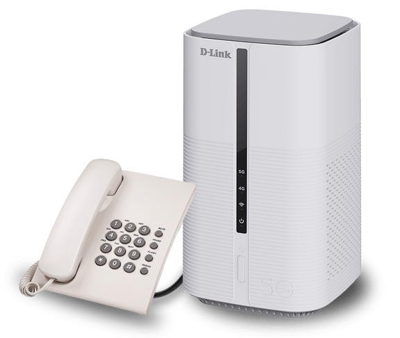 D-Link DWR-BE7200G 5G BE7200 Wi-Fi 7 Router Vo5G 2.5G Ports