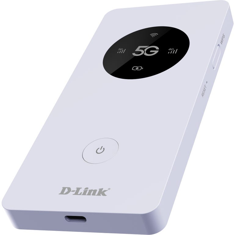 D-Link DWR-U2000 5G Wi-Fi Mobile Router with Power Bank