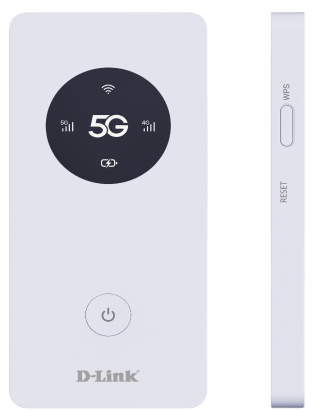 D-Link DWR-U2000 5G Wi-Fi Mobile Router with Power Bank