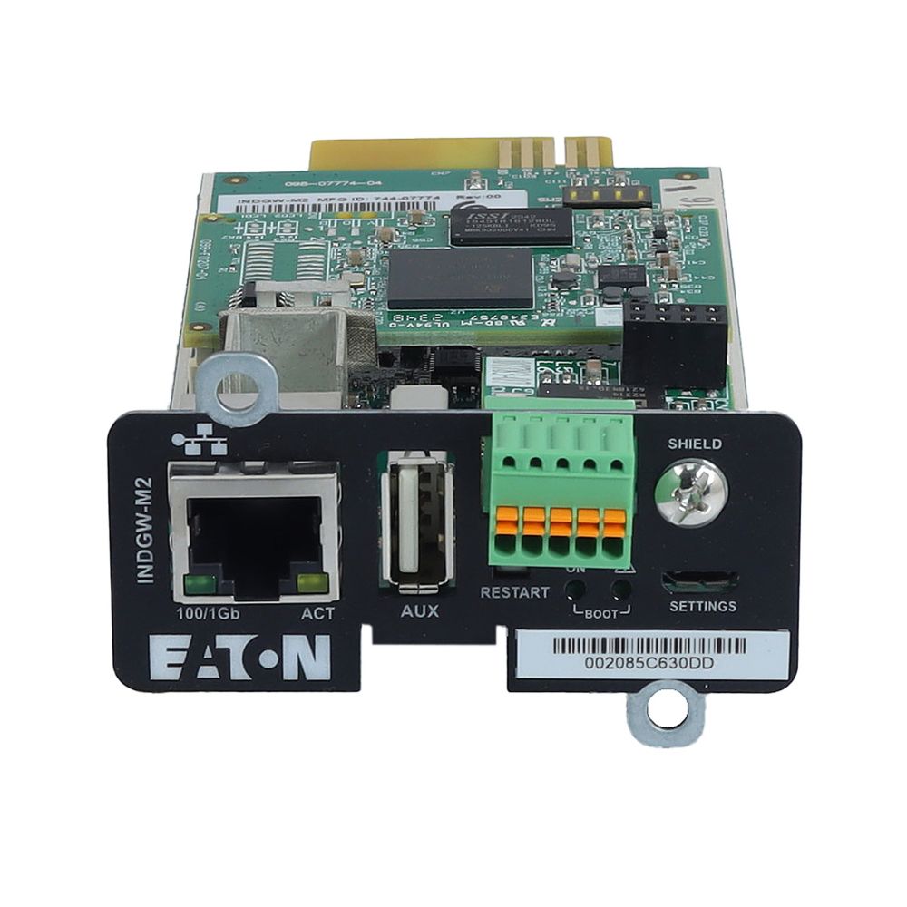 Eaton INDGW-M2 Gigabit Industrial UPS Management Card