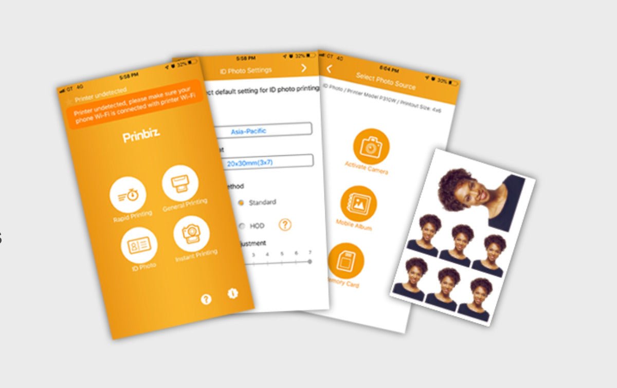 Hiti P322W Wireless Portable Dye Sub Photo Printer