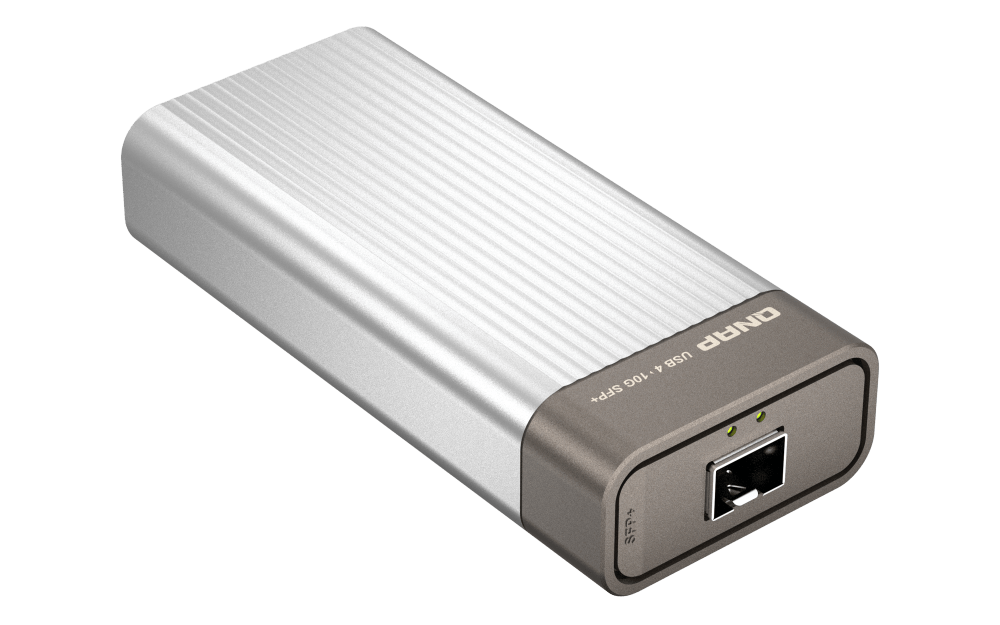 QNAP QNA-UC10G1SF USB-C Thunderbolt 10GbE Adapter