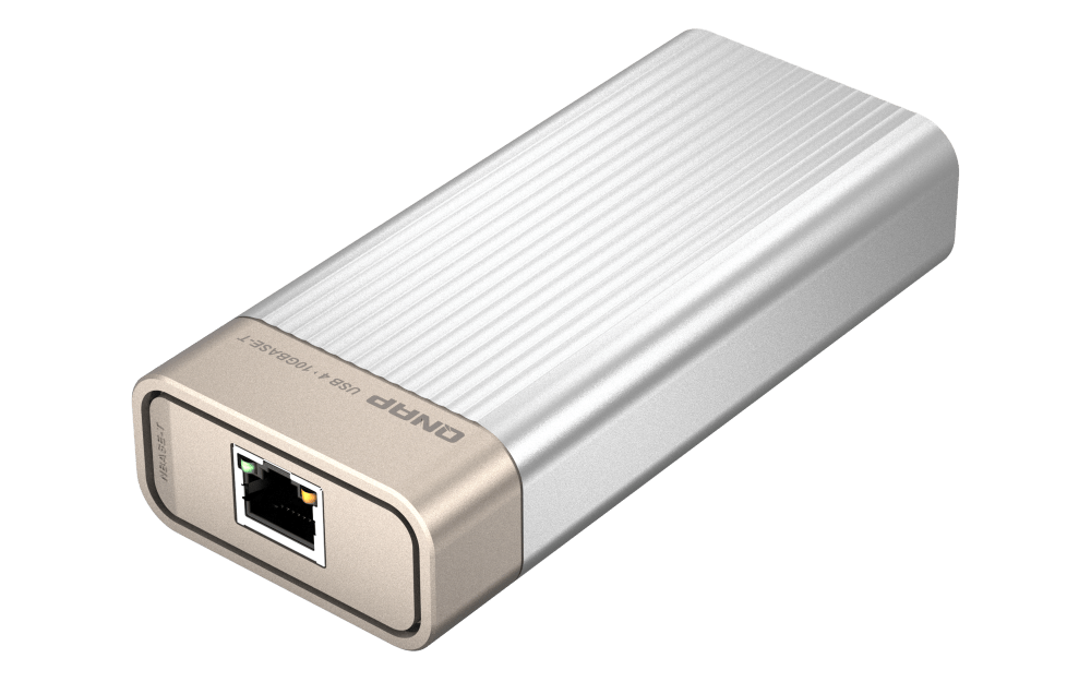 QNAP QNA-UC10G1T USB-C 10GbE RJ45 Network Adapter