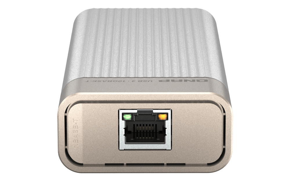 QNAP QNA-UC10G1T USB-C 10GbE RJ45 Network Adapter