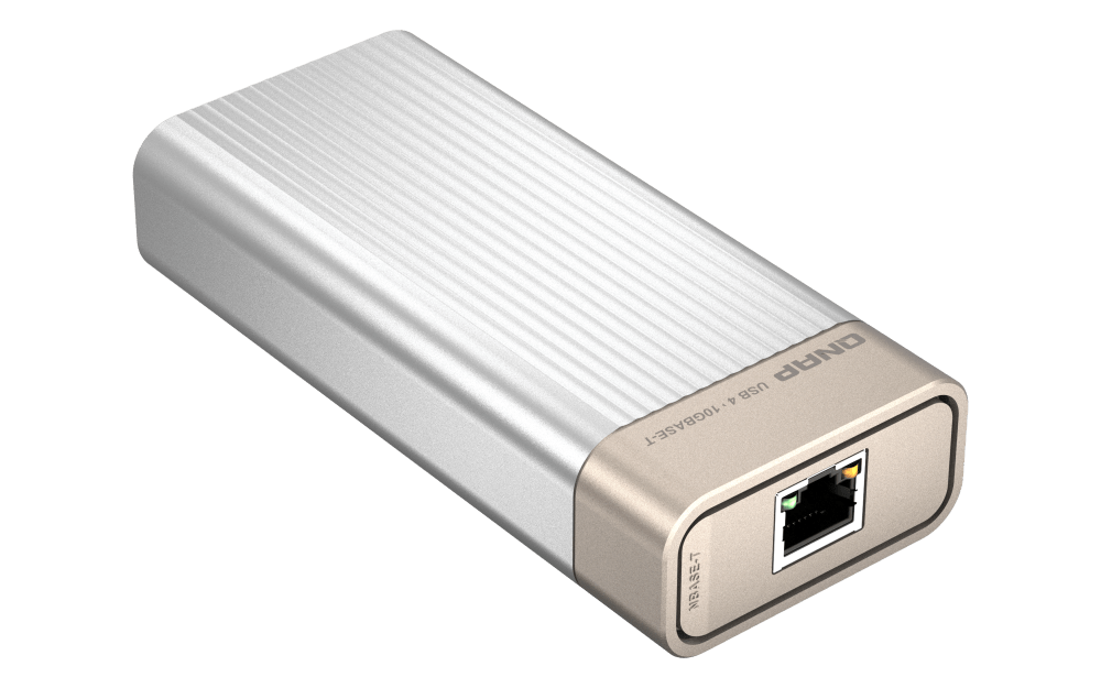 QNAP QNA-UC10G1T USB-C 10GbE RJ45 Network Adapter