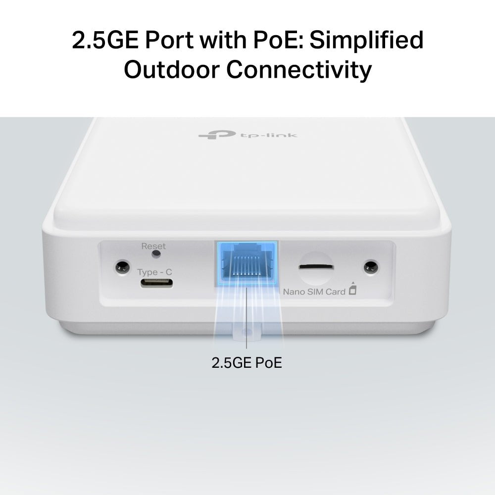 TP-Link NE200-Outdoor 5G Outdoor Router with 2.5GE PoE