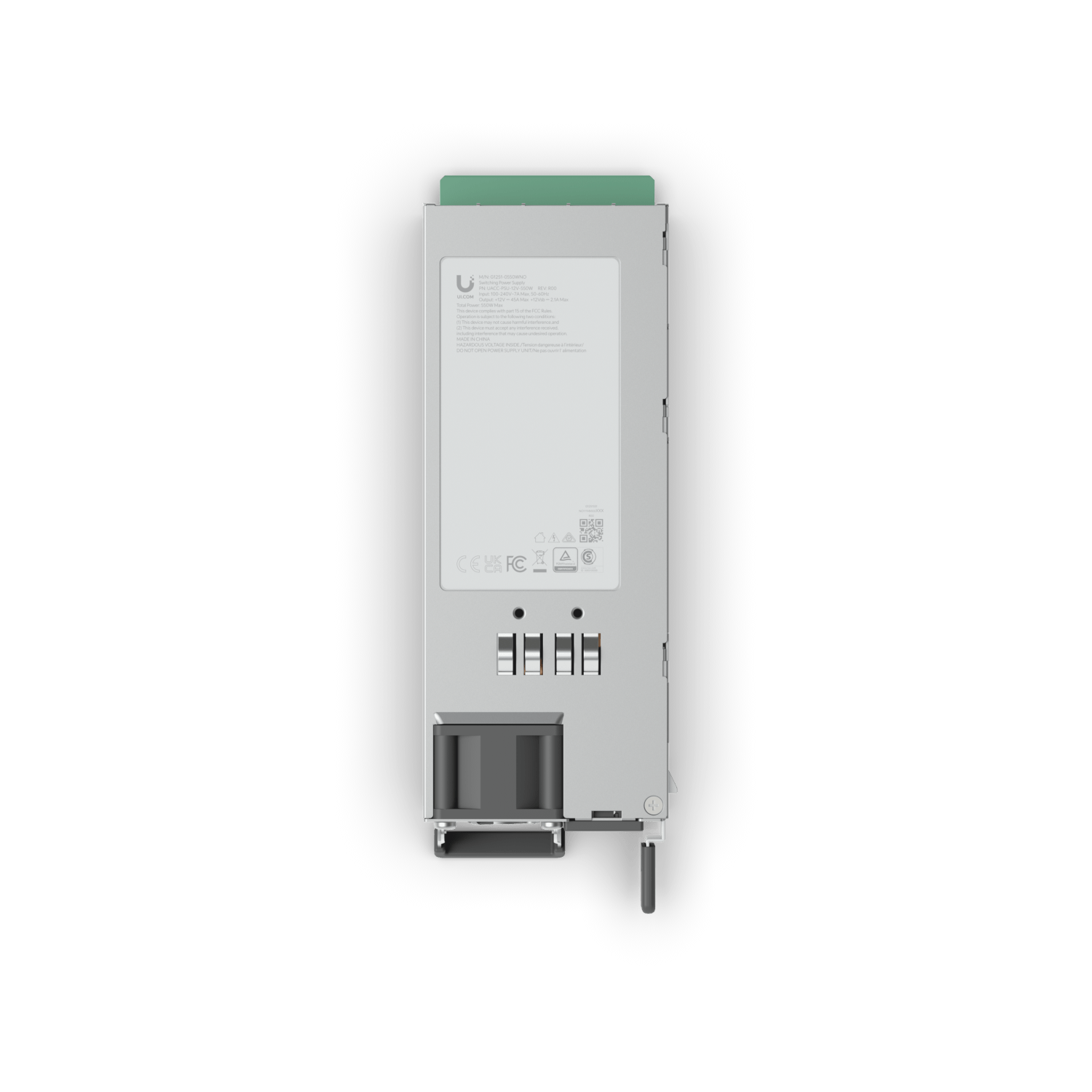 Ubiquiti UACC-PSU-12V AC to DC Hot-Swappable Power Module