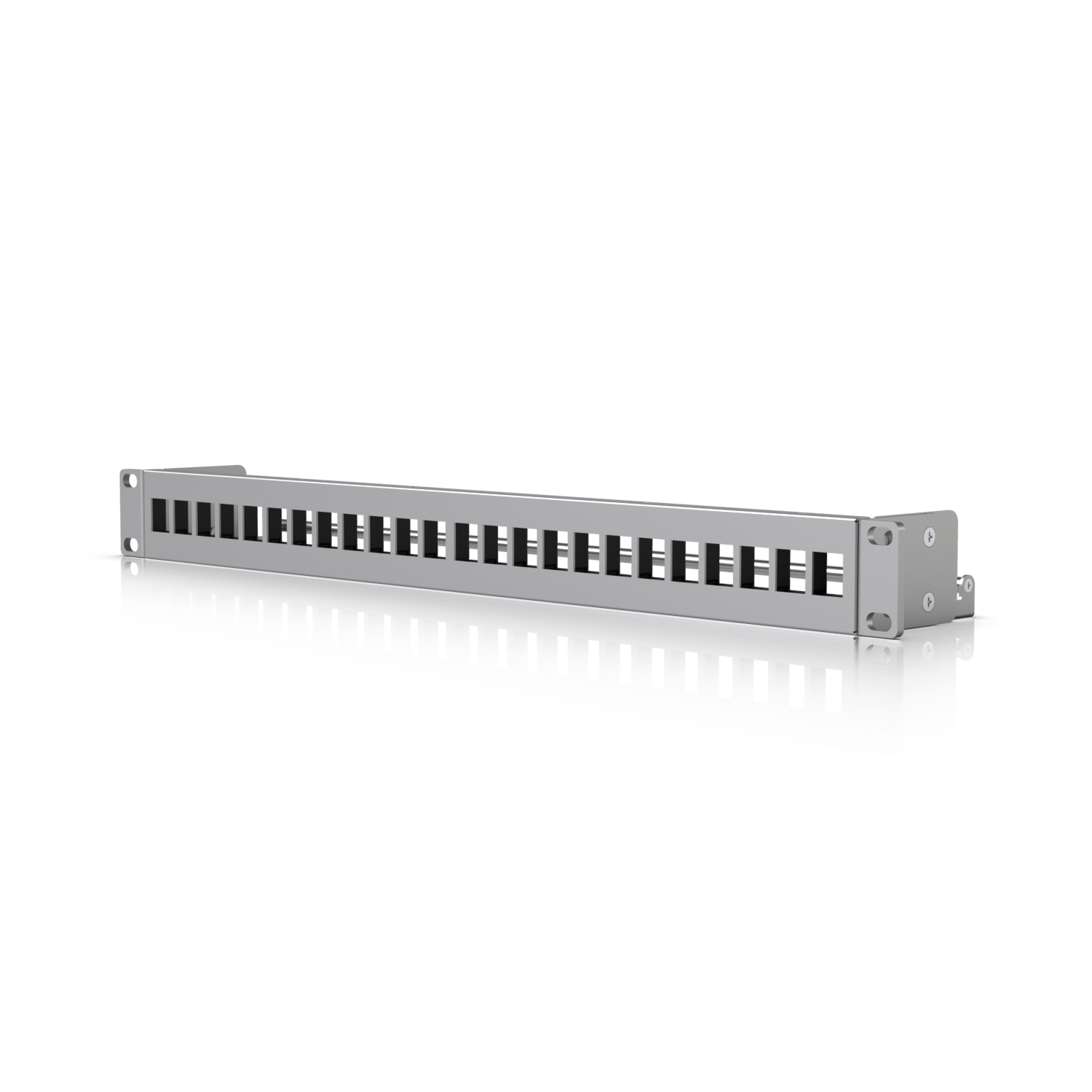 Ubiquiti 24-Port Blank Keystone Patch Panel Organization