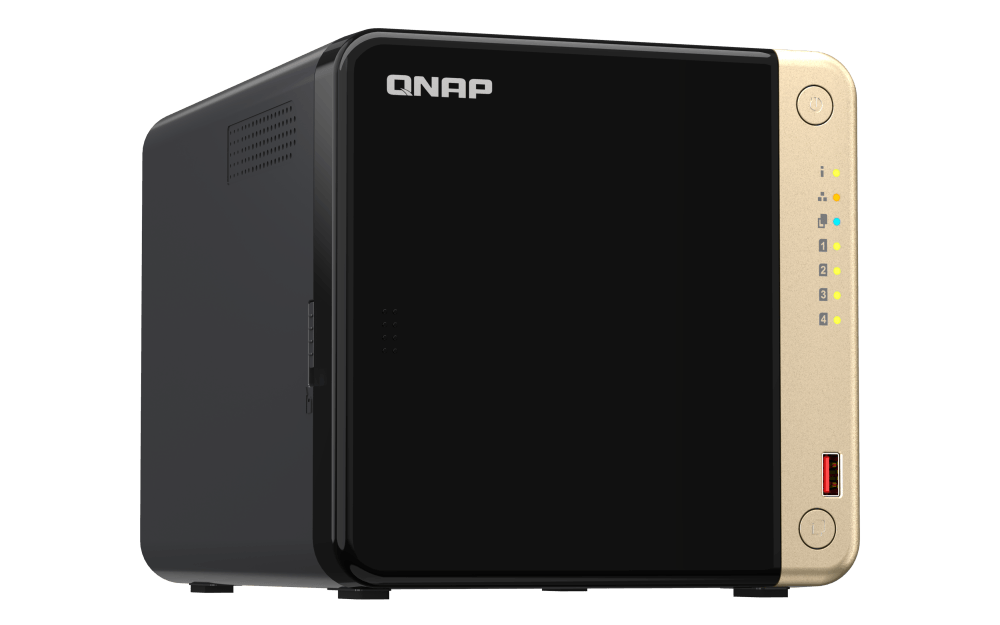QNAP TS-464 4-Bay 2.5GbE NAS with PCIe and M.2 NVMe