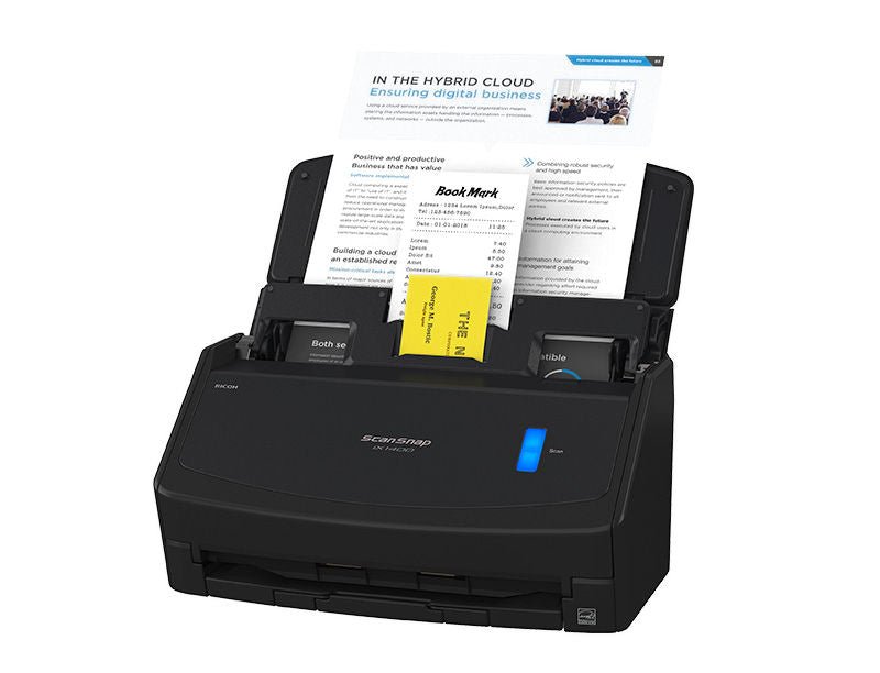 Ricoh iX1400: Simple 40 ppm One-Button Scanner
