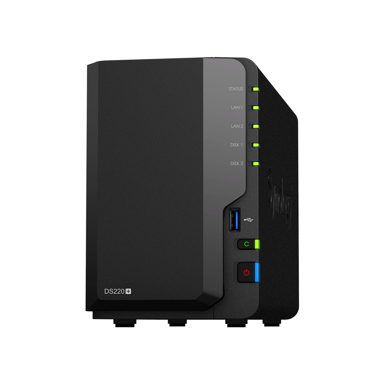 Synology DS220+ Tower NAS: 2-Bay with Intel Celeron CPU