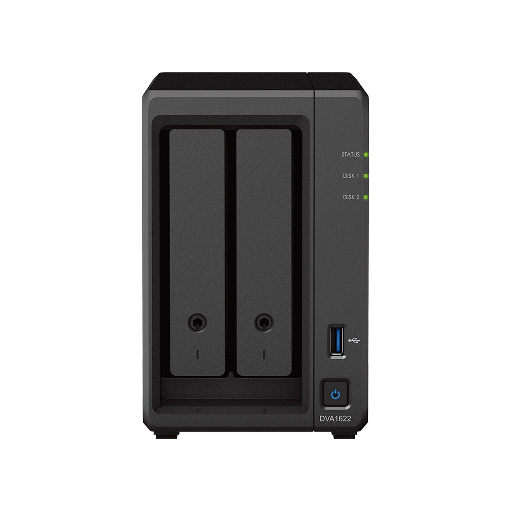 Synology DVA1622 NVR: Efficient 2-Bay Video Analytics Unit