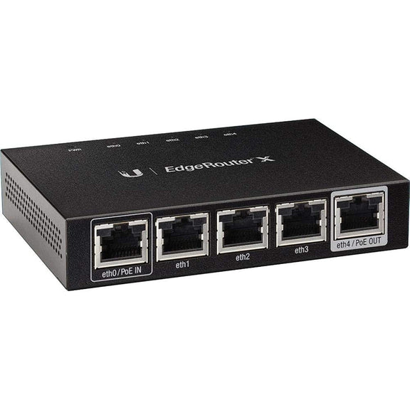 Ubiquiti ER-X EdgeRouter X - Advanced 5-Port Gigabit Router